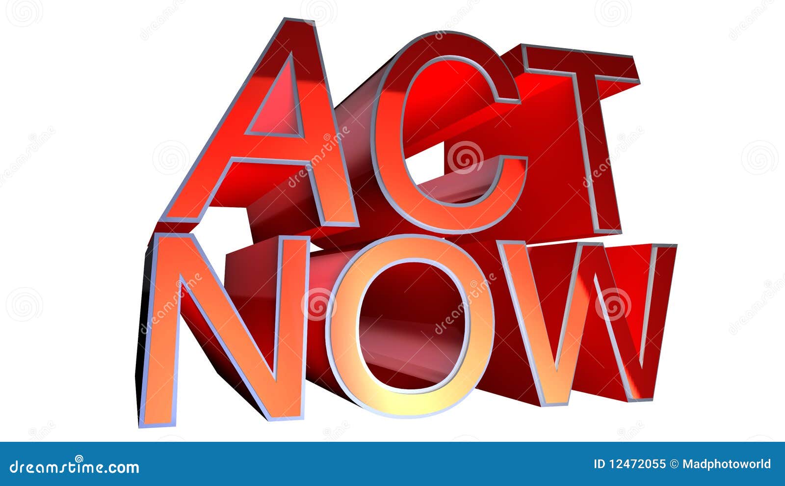 Act Now stock illustration. Illustration of backgrounds - 12472055