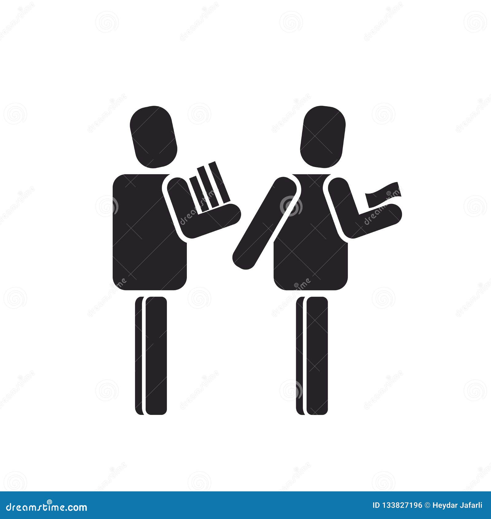 Acting Class Icon Vector Sign and Symbol Isolated on White Background ...