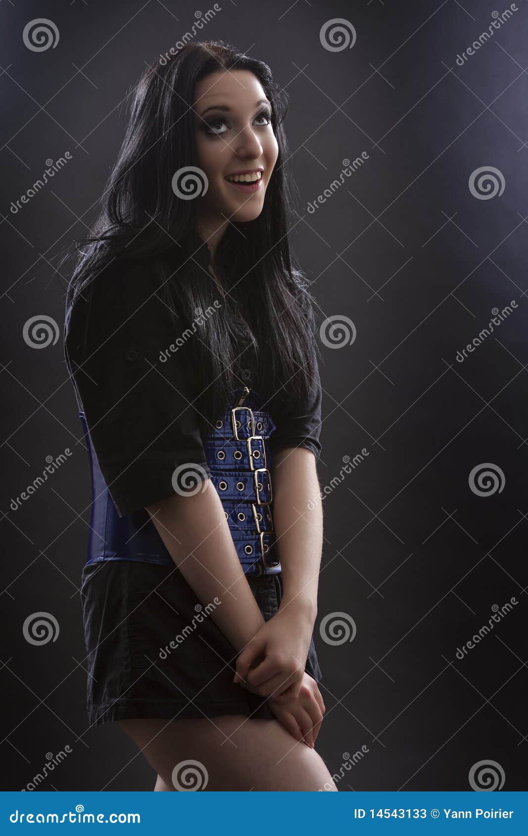 Acting cute stock image. Image of pretty, young, caucasian - 14543133