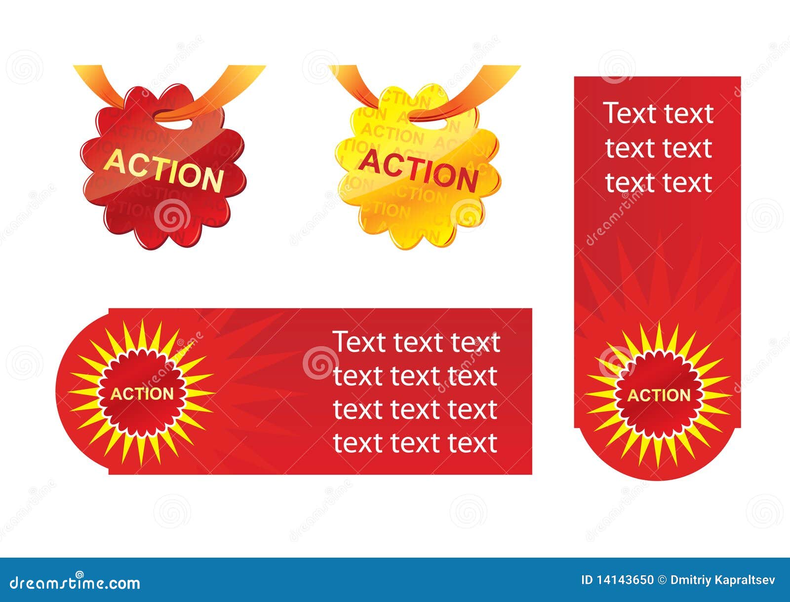 Action stock vector. Illustration of symbol, sign, price - 14143650