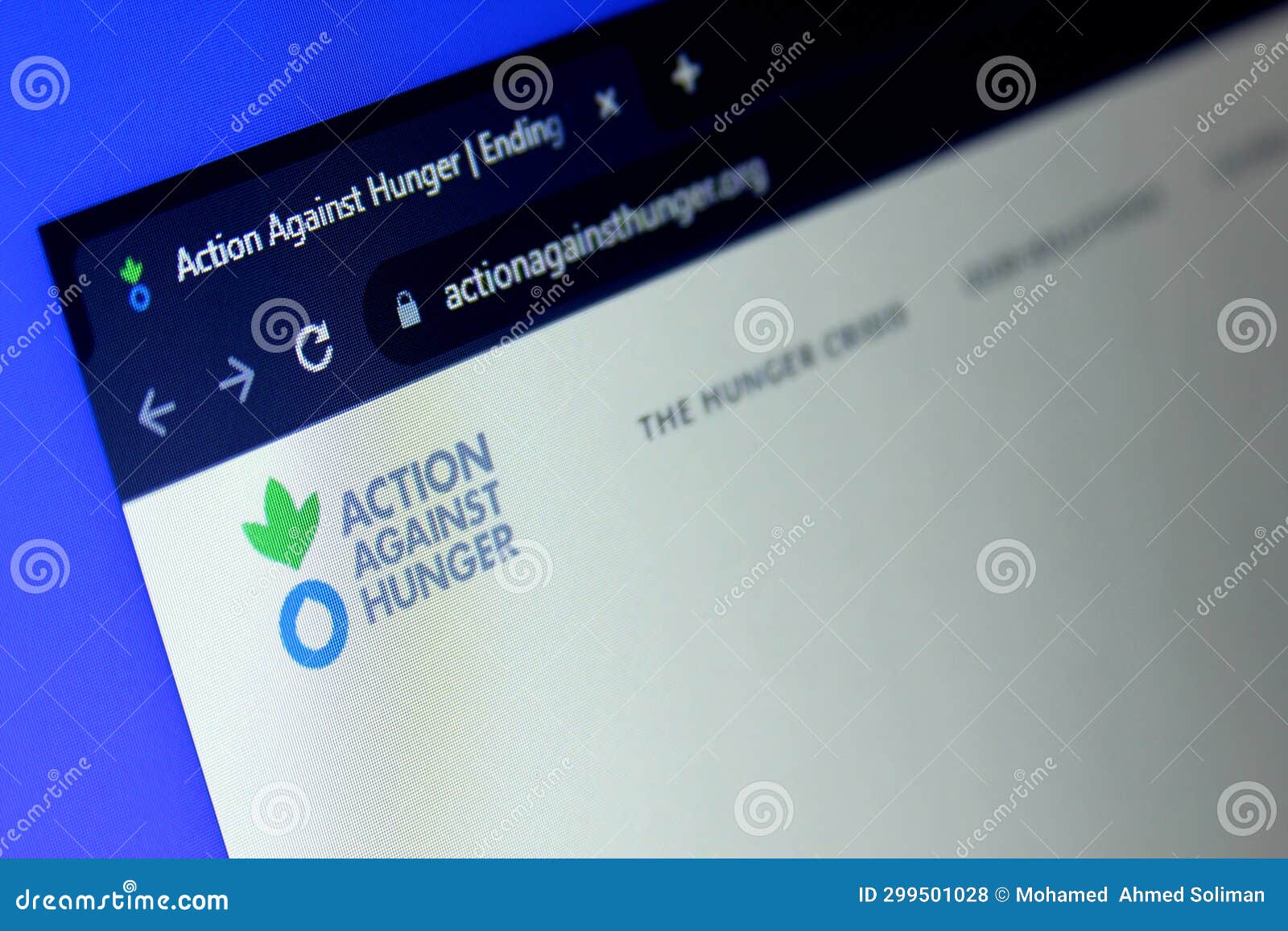 Action Against Hunger Humanitarian Organization Editorial Stock Photo ...