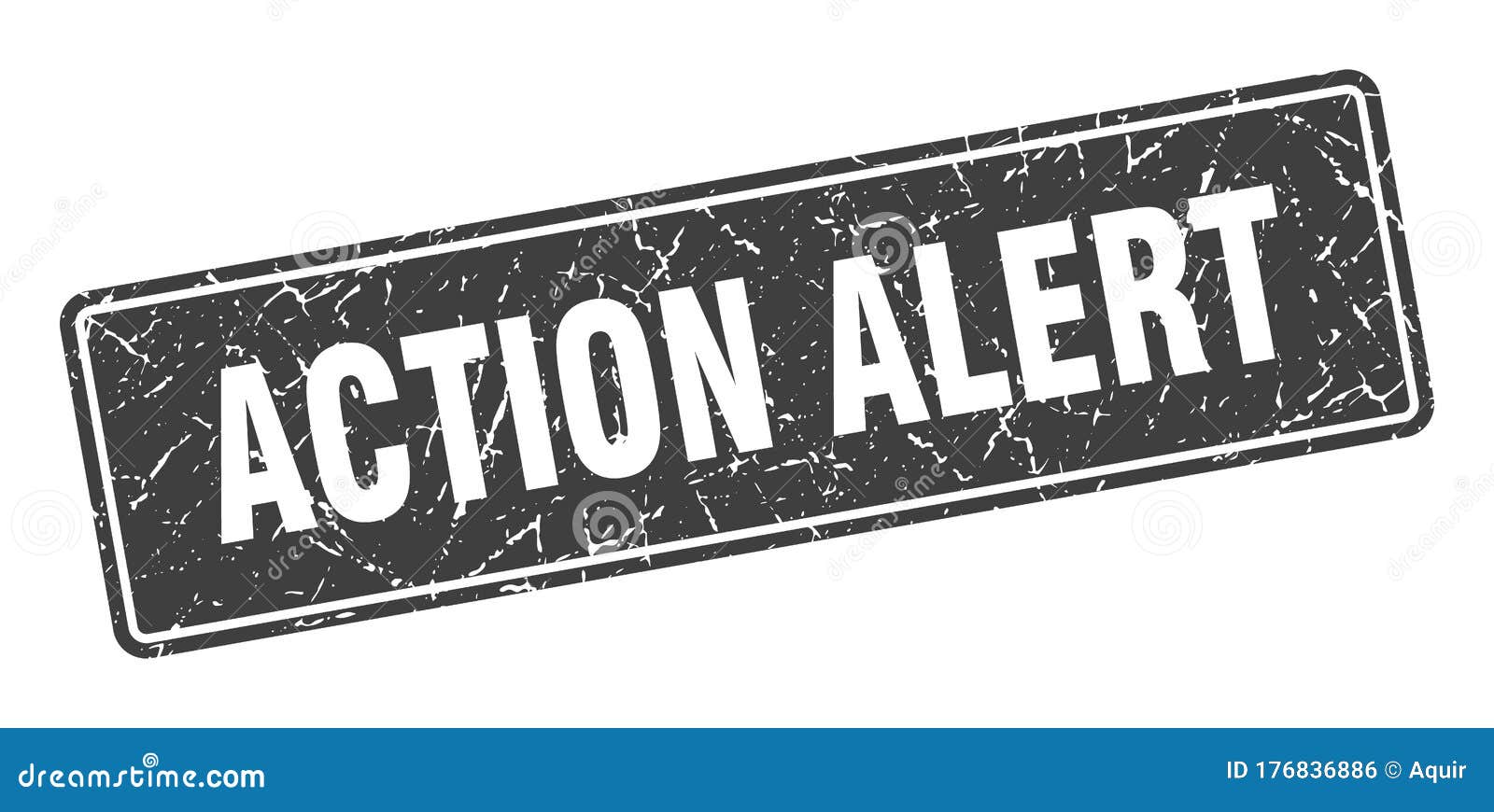 Action Alert Sign. Action Alert Grunge Stamp Stock Vector ...