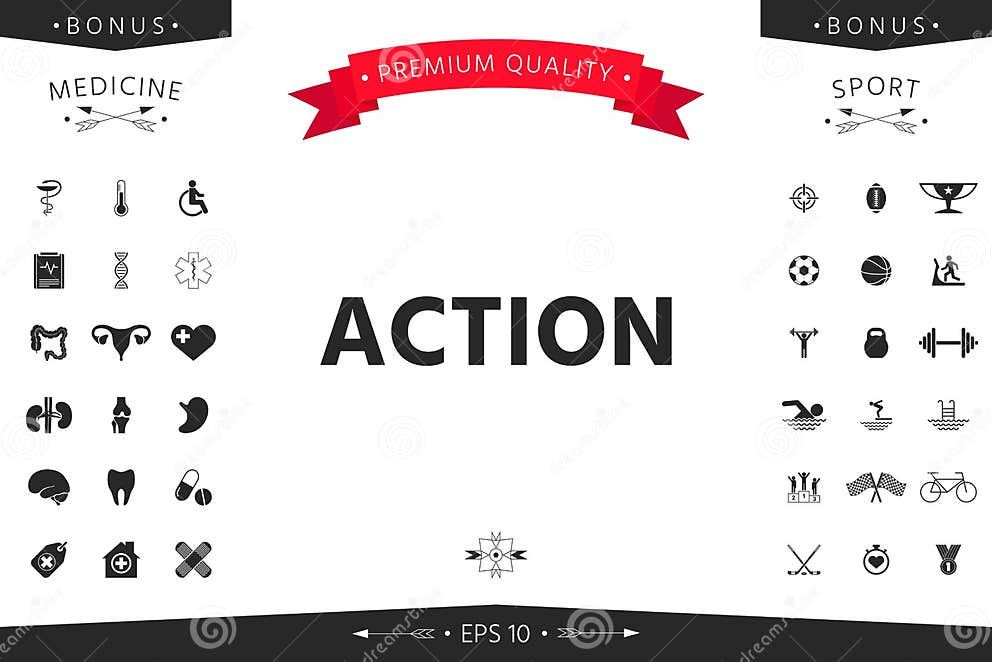 Action button symbol stock vector. Illustration of start - 114891094