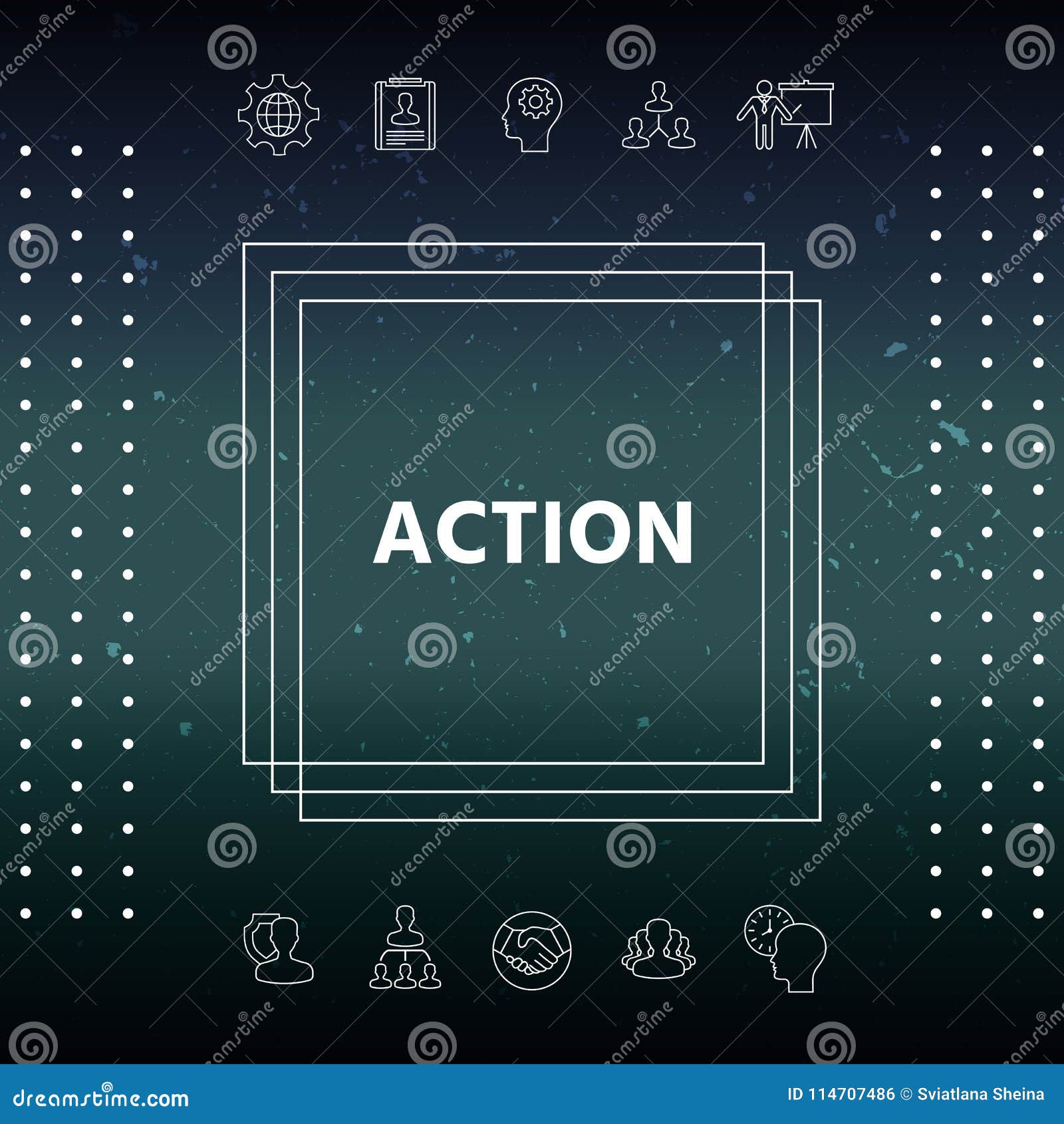 Action button symbol stock vector. Illustration of fast - 114707486