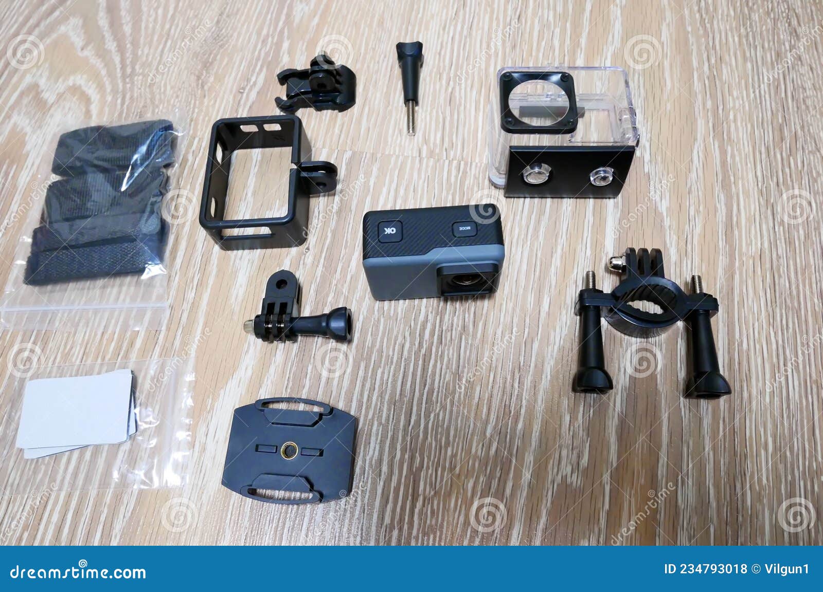 Action-camera for Shooting Nature and Objects. Compact Camera for ...