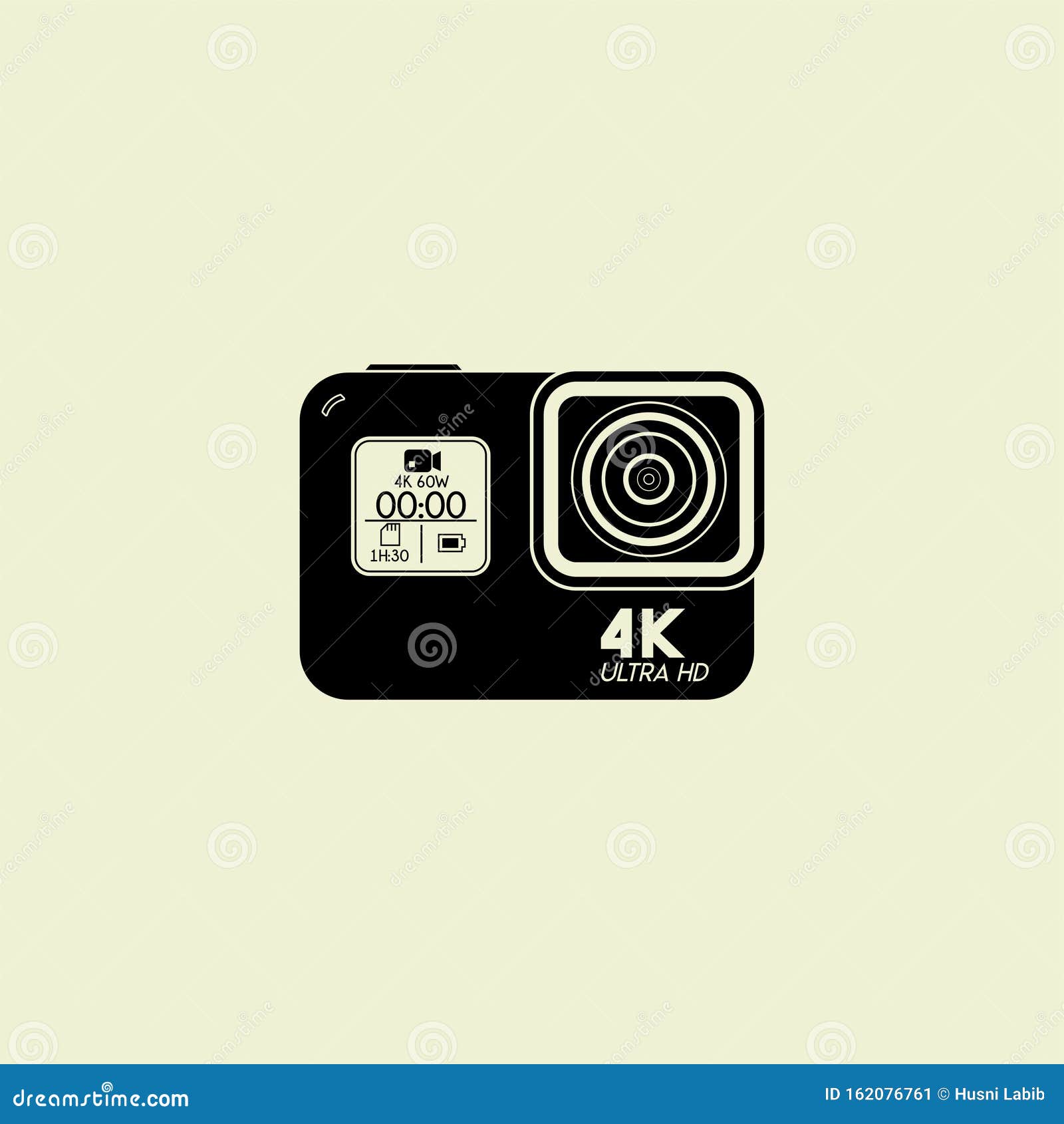 Action Camera Vector Design Stock Vector - Illustration of movie, logo ...