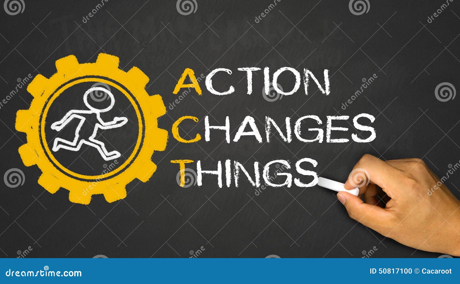 Action Changes Things Concept Stock Photo - Image of wheel, goal: 50817100