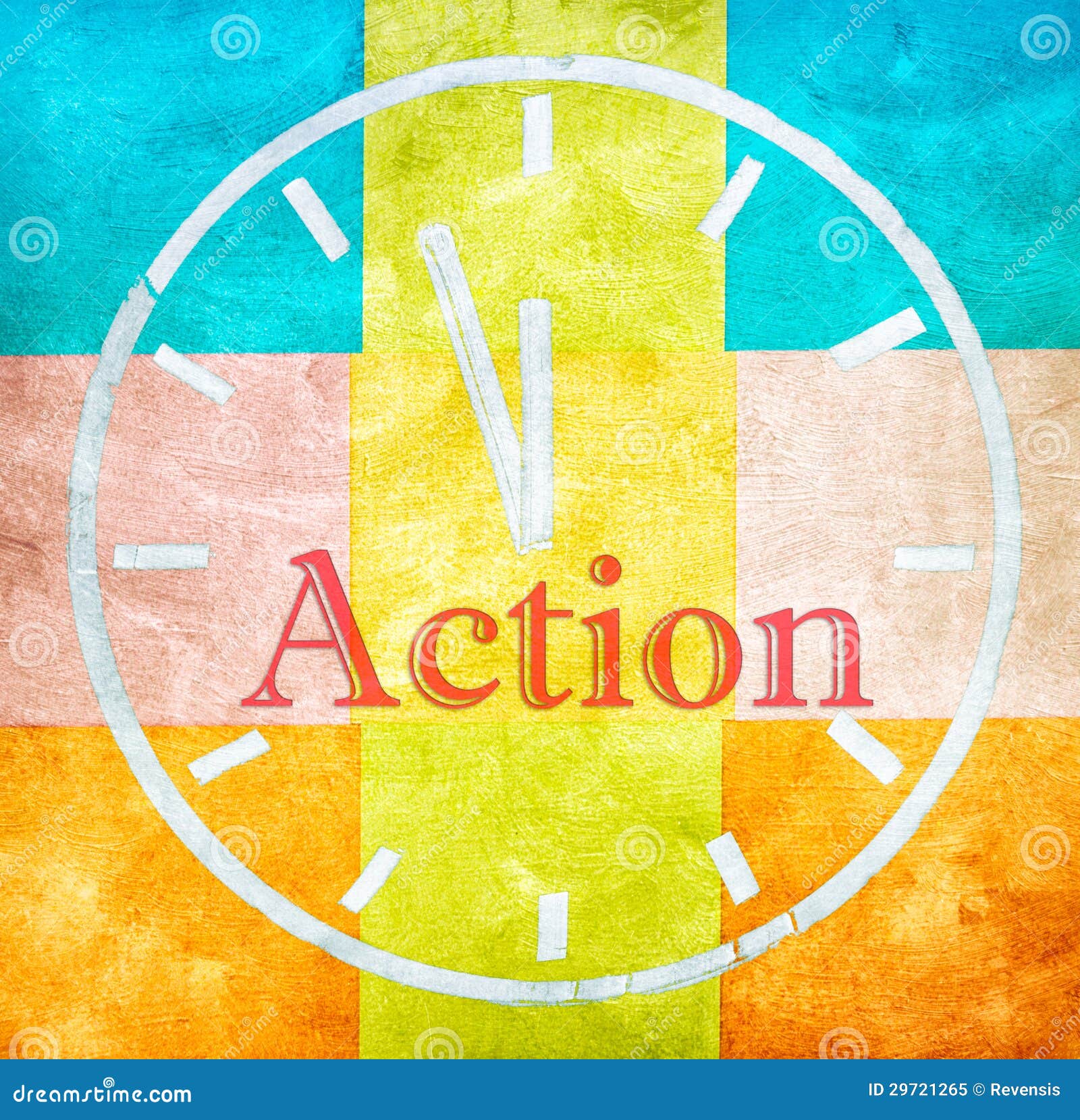 Action Concept Word Drawing Clock Photos - Free & Royalty-Free Stock ...