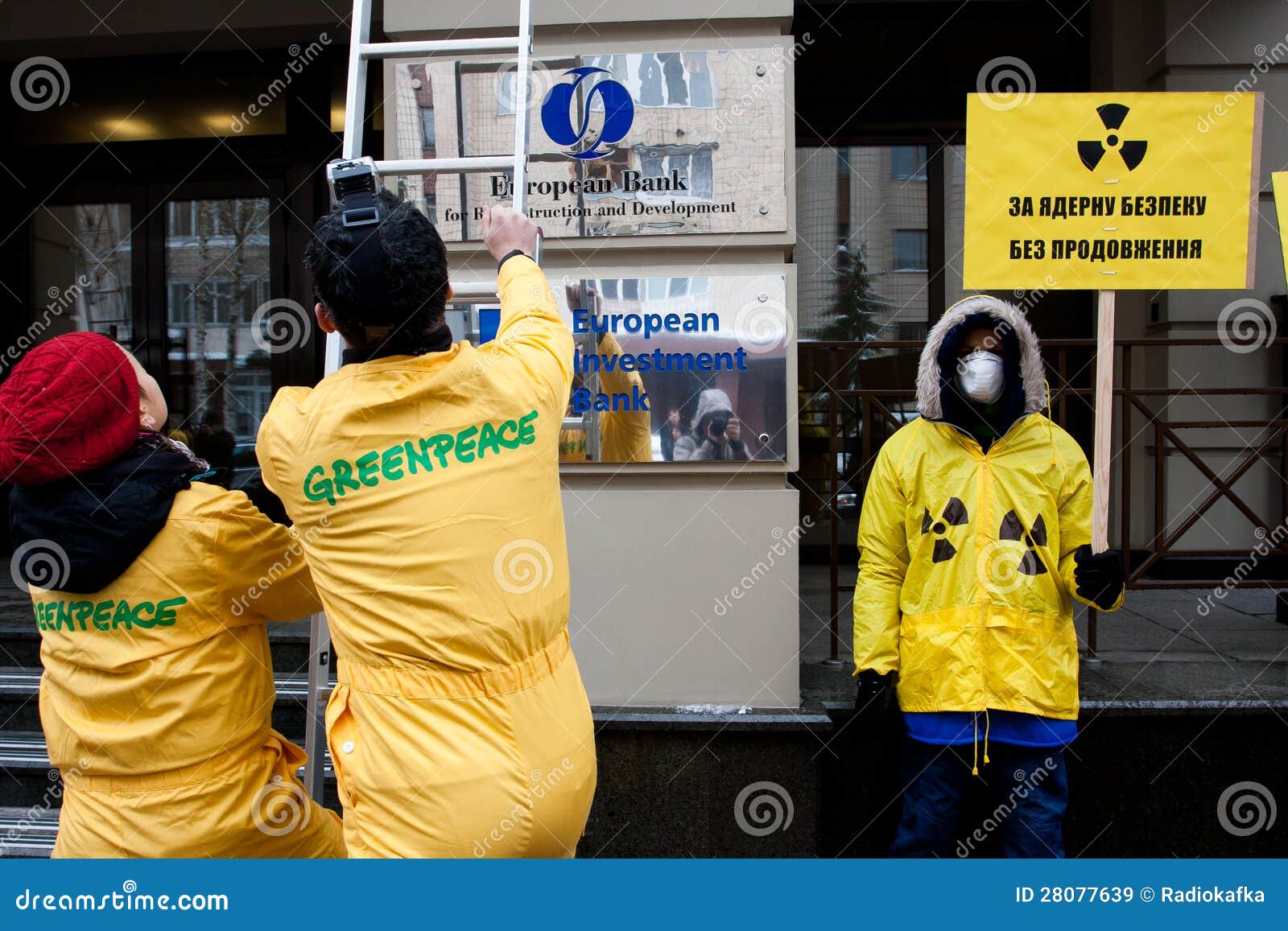 Action of Environmental Organization Greenpeace Editorial Stock Image ...