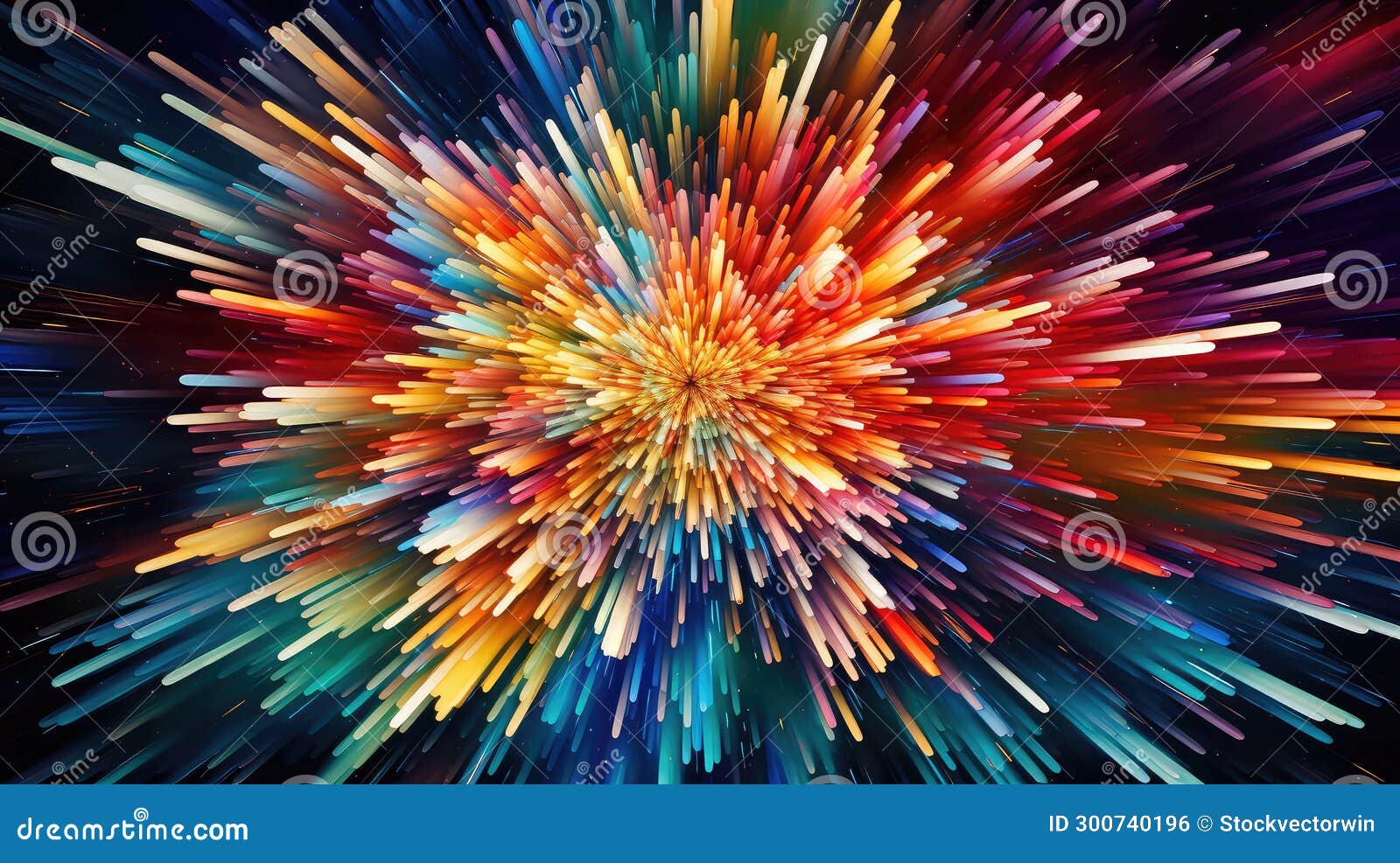 Action Explosion Dynamic Background Stock Illustration - Illustration ...