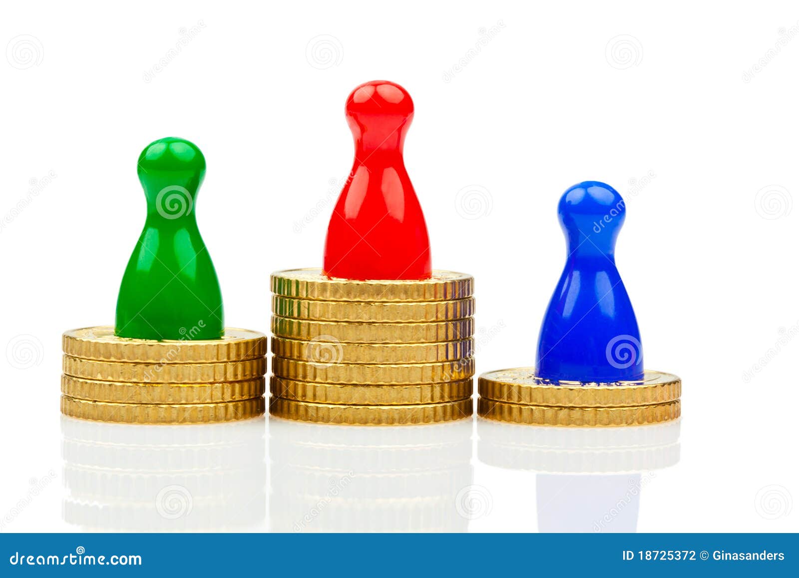Action figures on coins stock photo. Image of pieces - 18725372