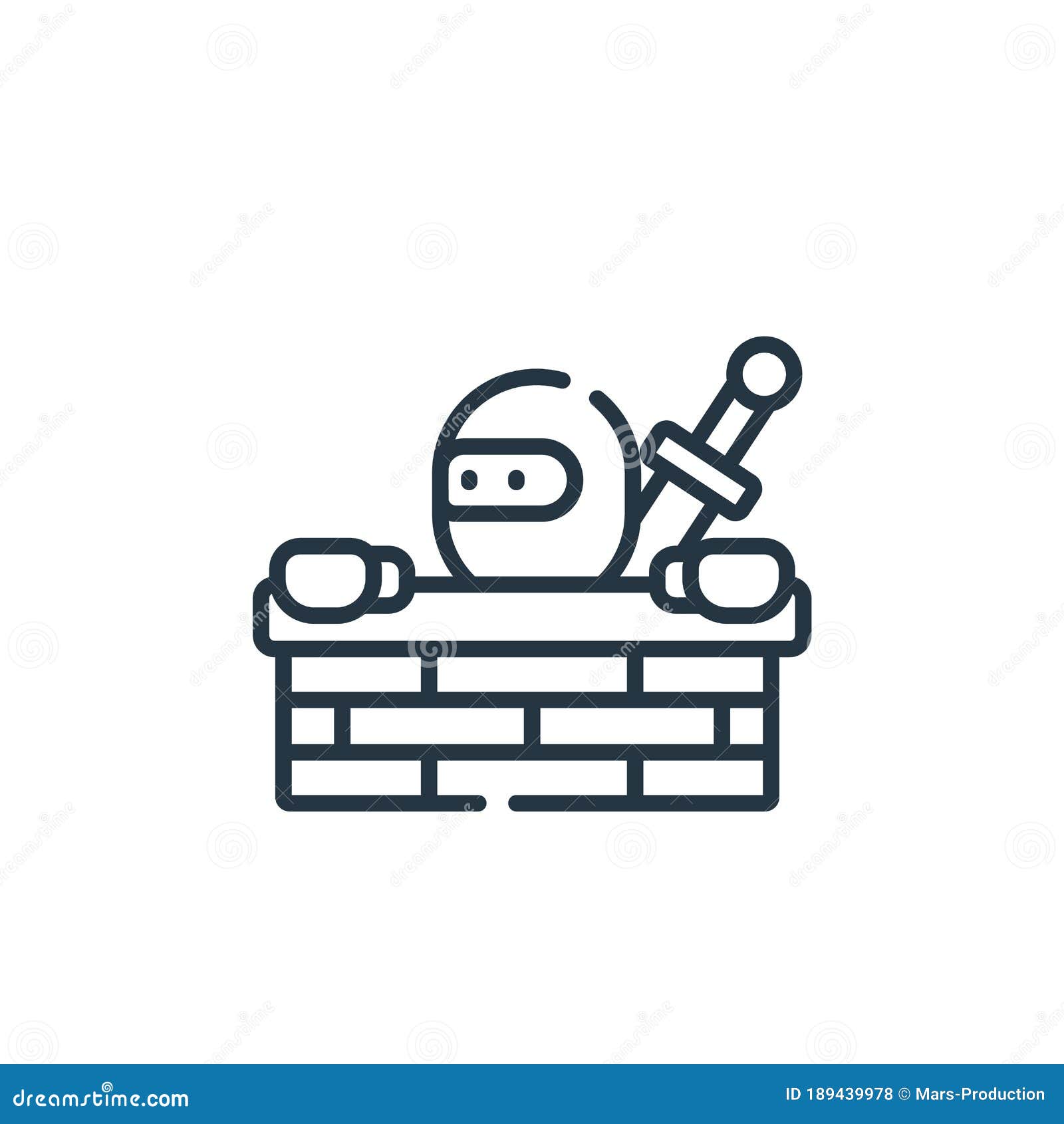 Action Game Outline Icon. Element Of Gaming Outline Icon For Mobile ...