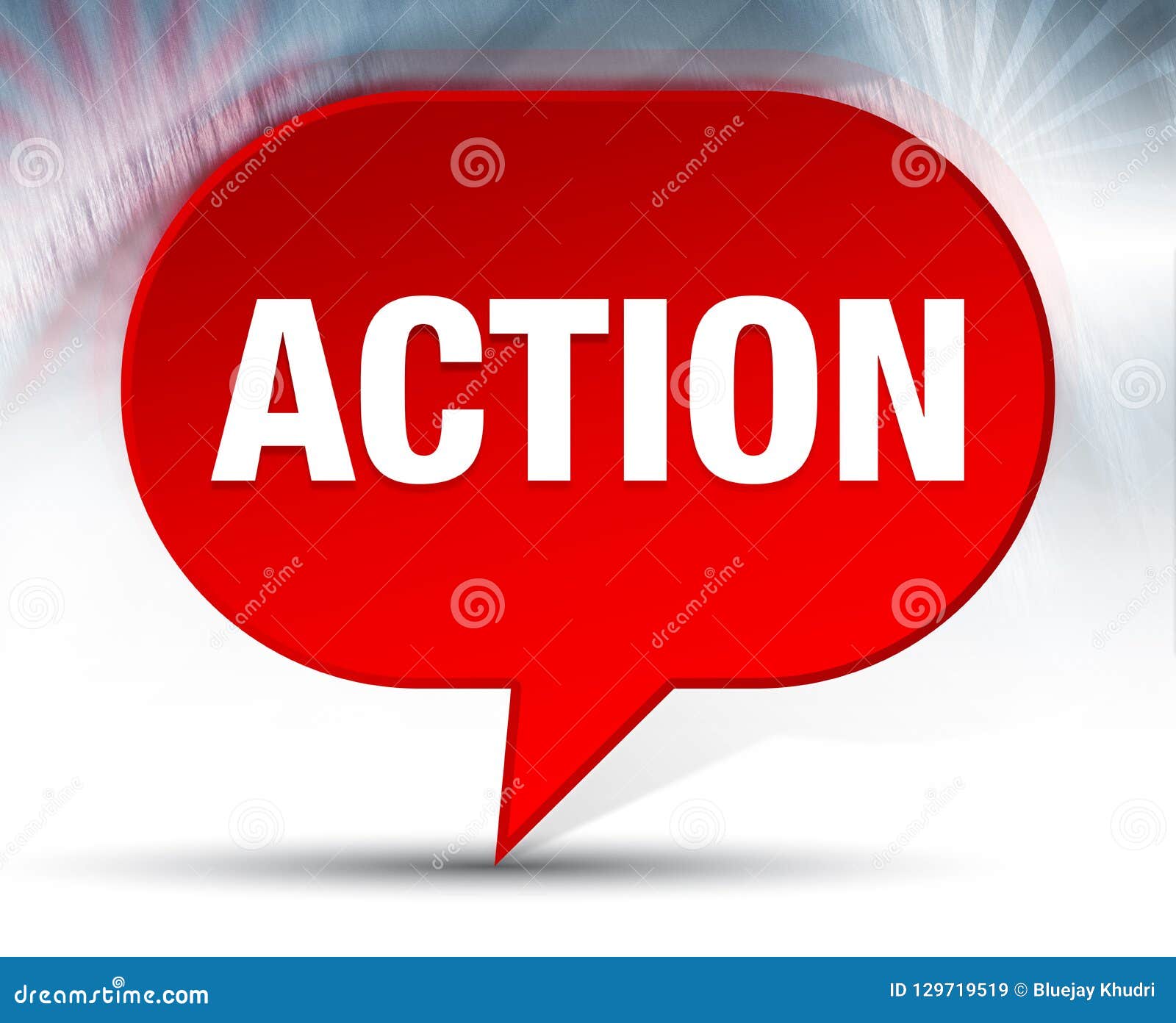 Action Red Bubble Background Stock Illustration - Illustration of ...