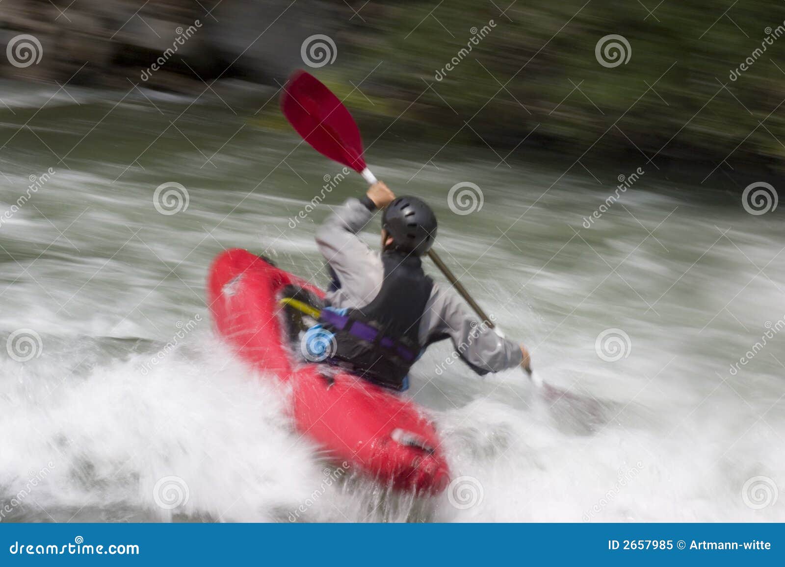 Action kayaking stock image. Image of river, excitement - 2657985