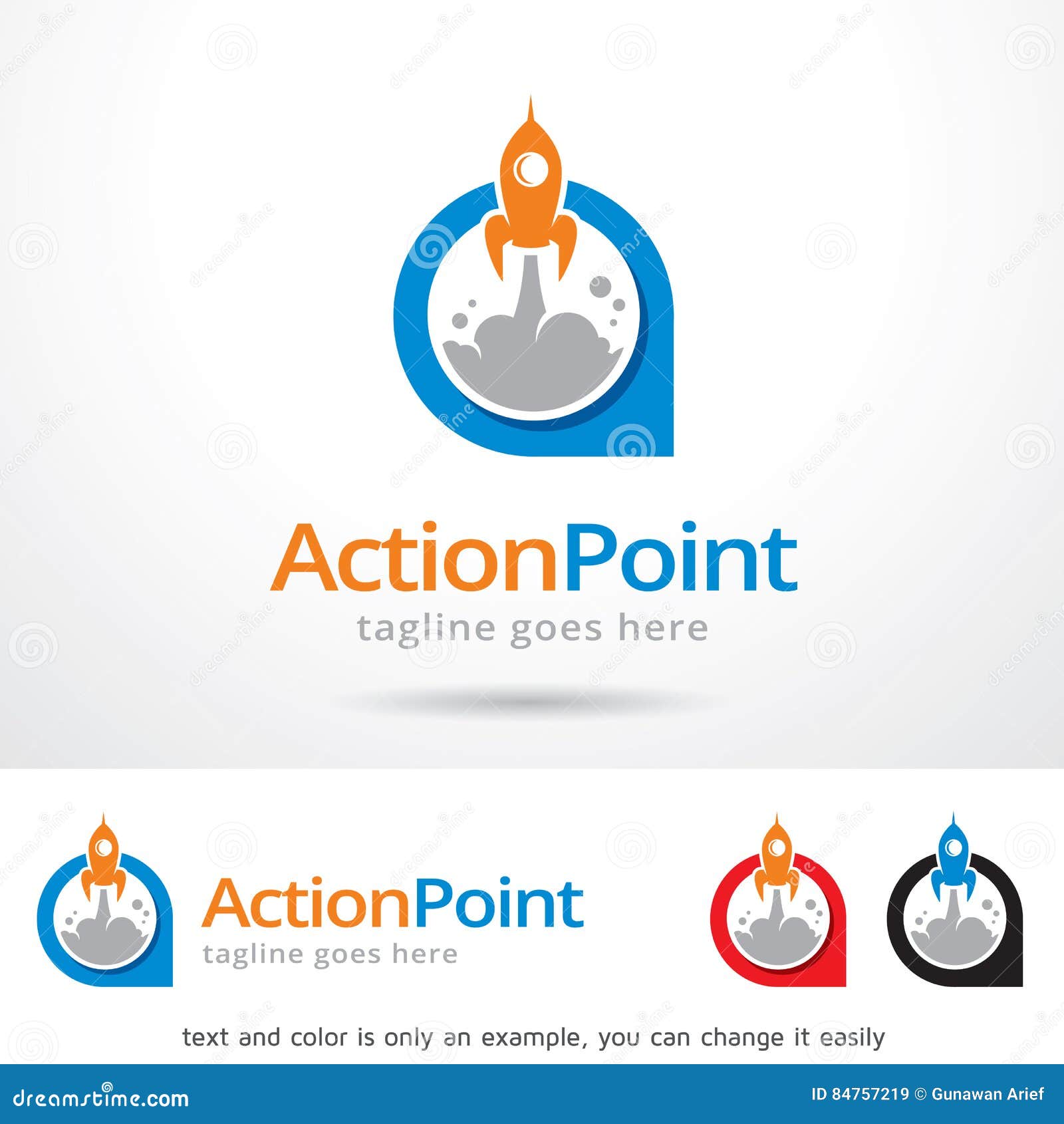 Action Logo Template Design Vector Illustration de Vecteur ...