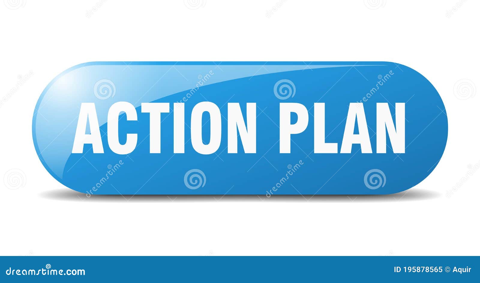 Action Plan Button. Action Plan Sign. Key. Push Button Stock Vector ...