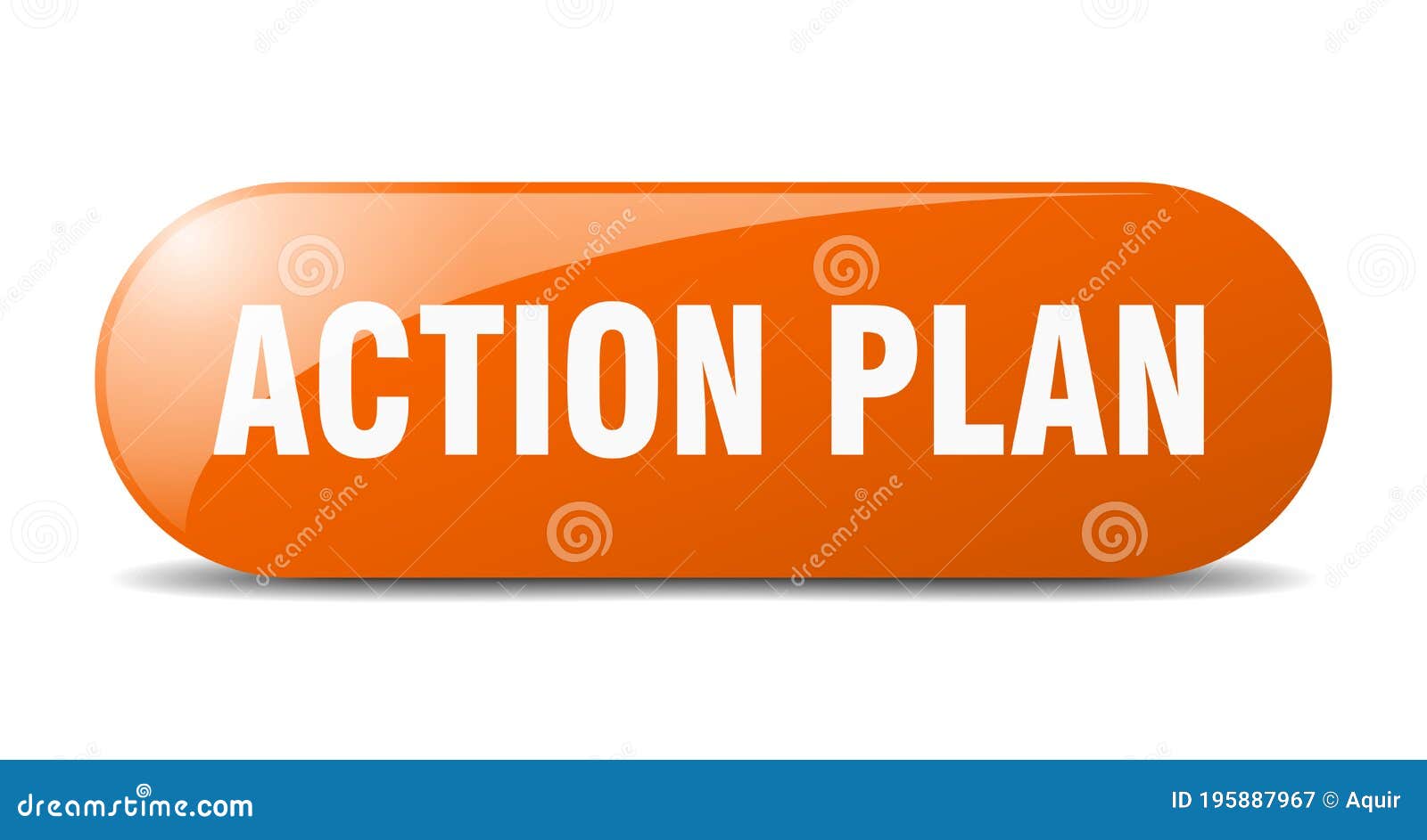 Action Plan Button. Action Plan Sign. Key. Push Button Stock Vector ...