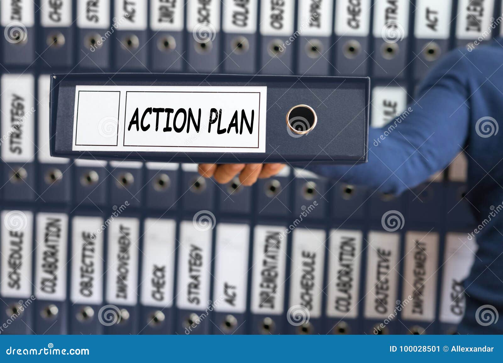 Action Plan Concept. Action Plan Strategy Vision Planning Stock Image ...