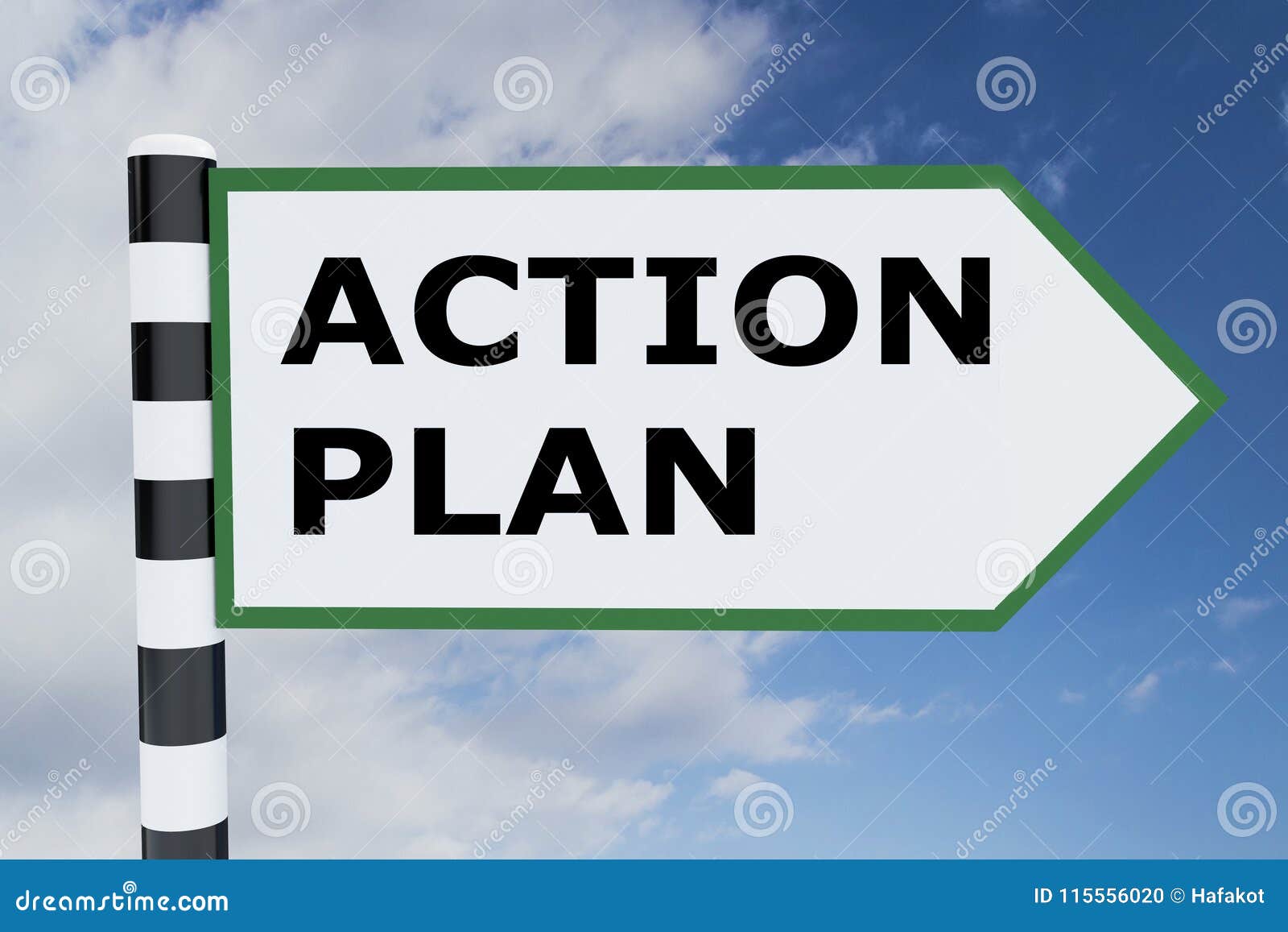 ACTION PLAN concept stock illustration. Illustration of advice - 115556020