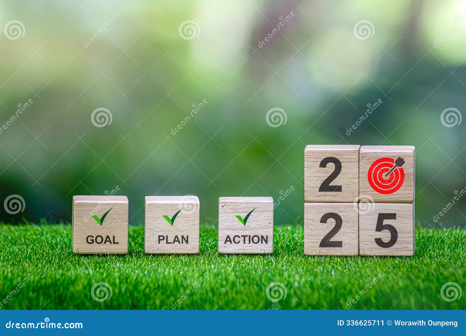 Action Plan 2025 Cube with Text 2025 Plans, Goals, Actions To List and ...