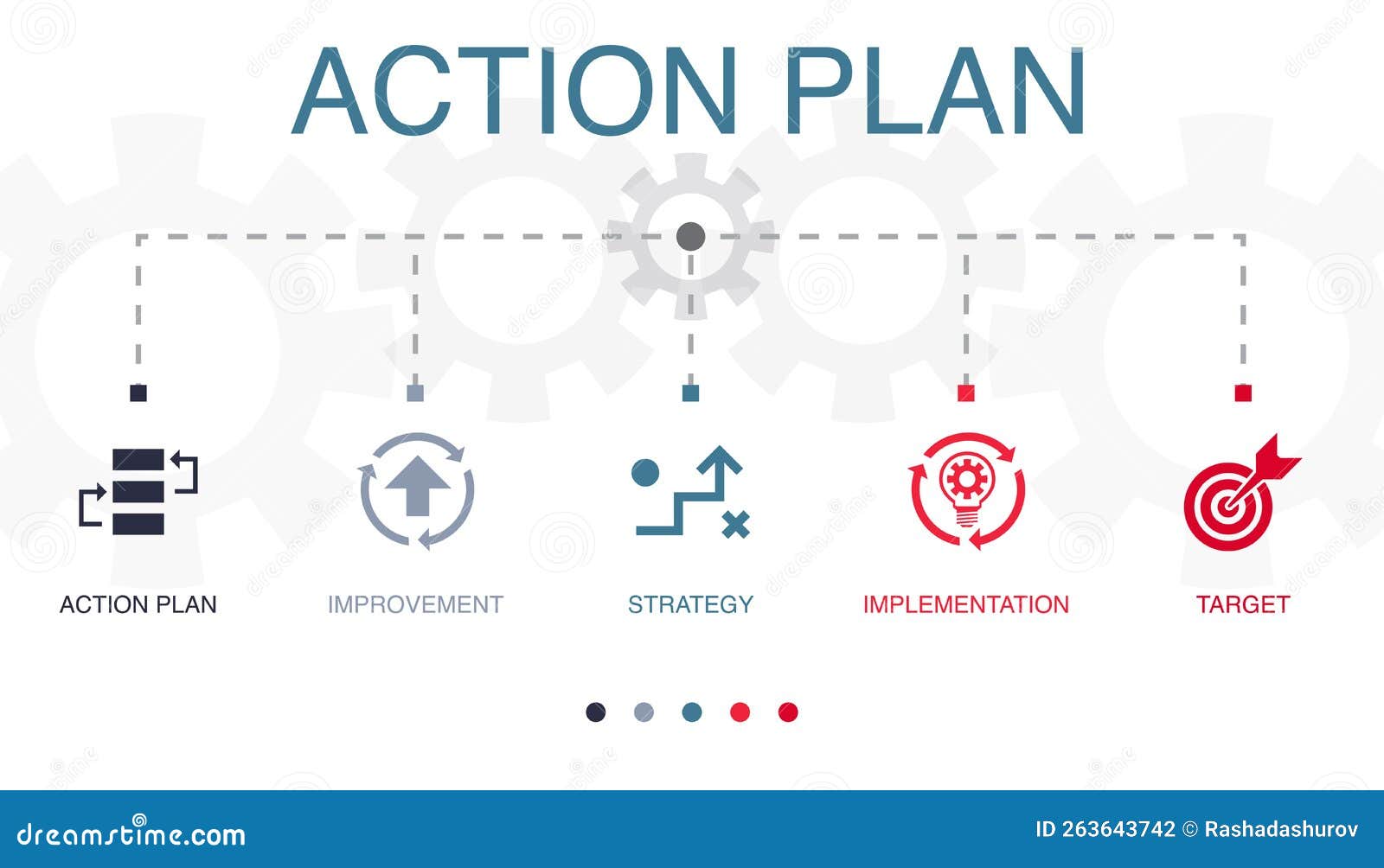 Action Plan, Improvement, Strategy Stock Vector - Illustration of ...