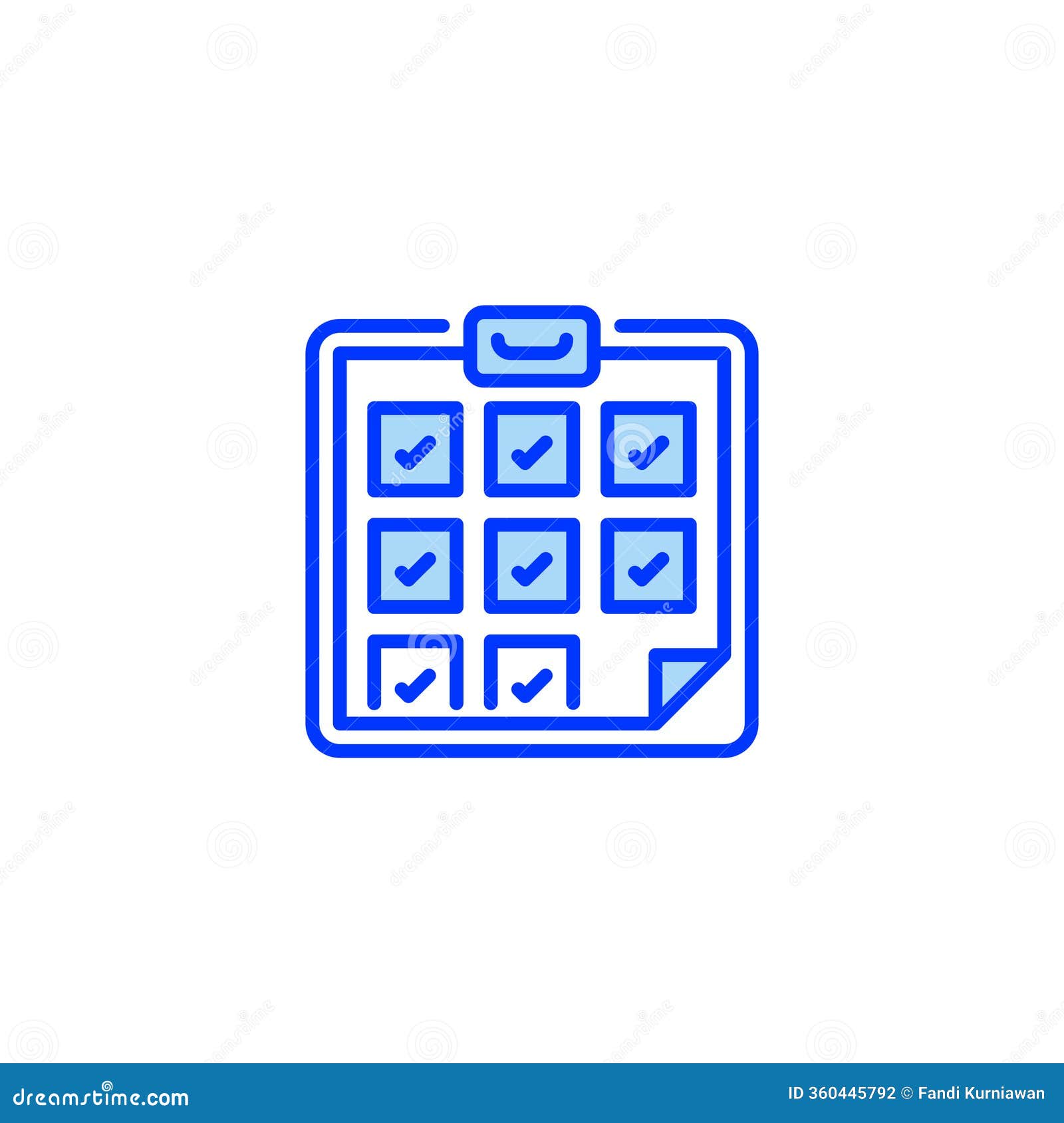 Action Plan Line Icon. Universal Creative Premium Symbol. Vector Sign ...