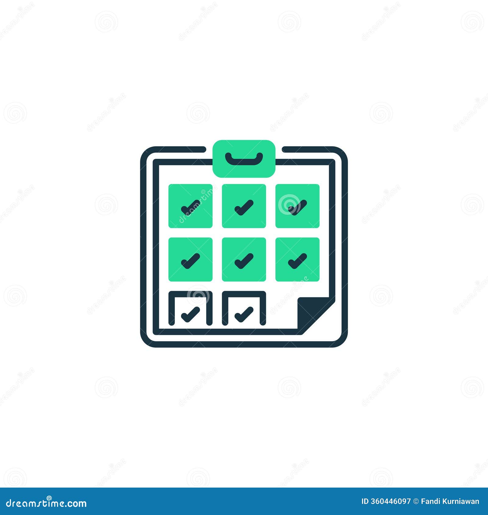 Action Plan Line Icon. Universal Creative Premium Symbol. Vector Sign ...