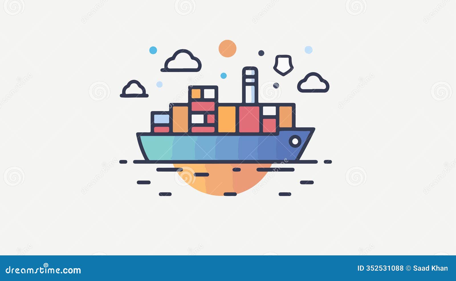 Action Plan Ship Icon for Business Projects Strategy - Professional ...