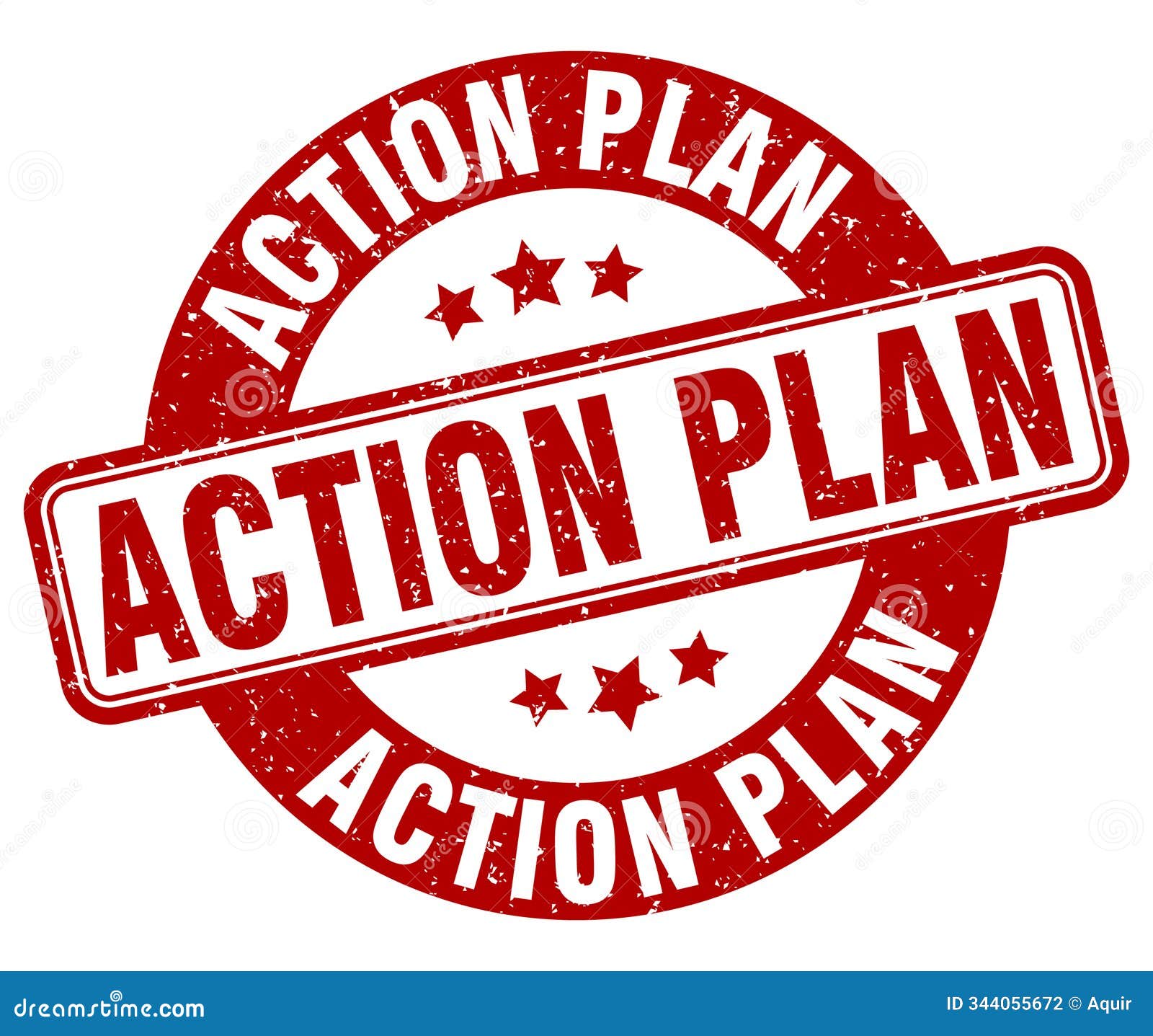 Action Plan Stamp. Action Plan Label. Round Grunge Sign Stock Vector ...