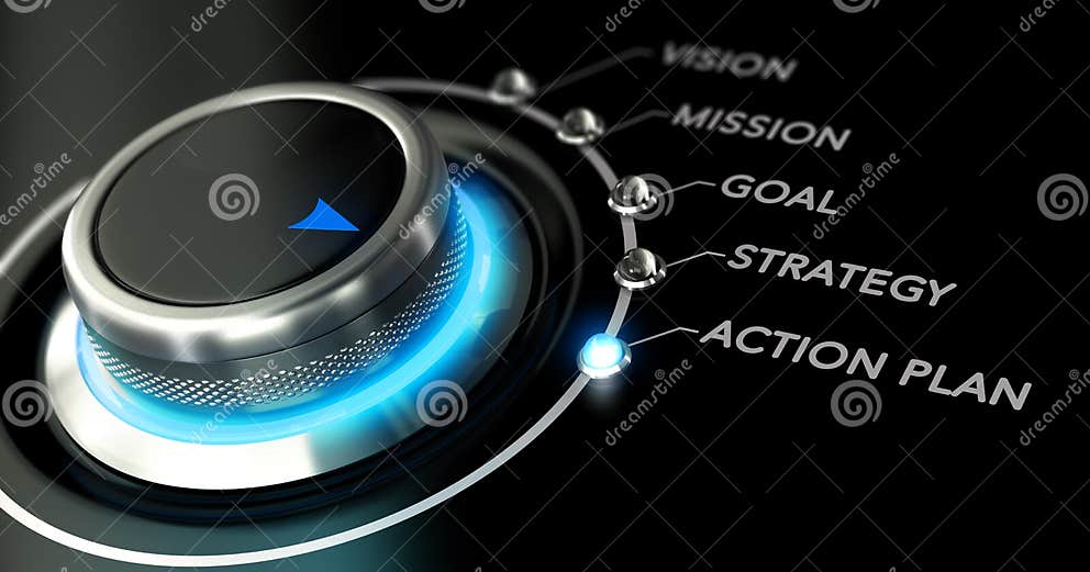 Action Plan stock illustration. Illustration of achieve - 50527128