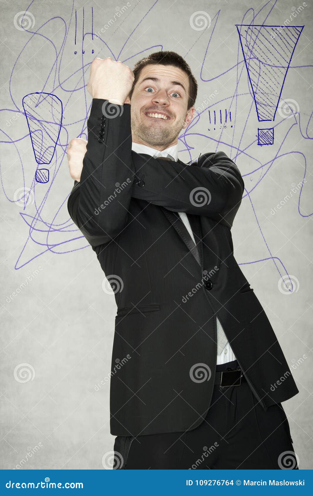 Action, angry business man stock photo. Image of negative - 109276764