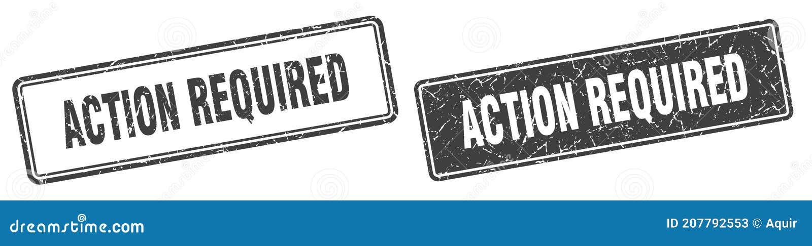 Action Required Stamp Set. Action Required Square Grunge Sign Stock ...