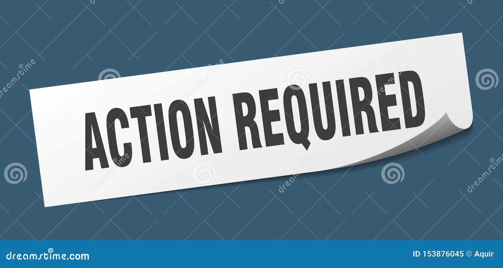 Action required sticker. stock vector. Illustration of price - 153876045