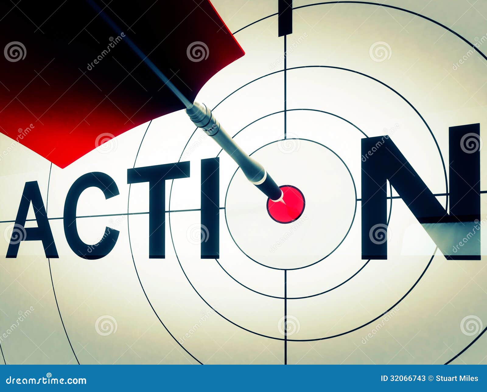 Action Shows Active Motivation or Proactive Stock Illustration ...