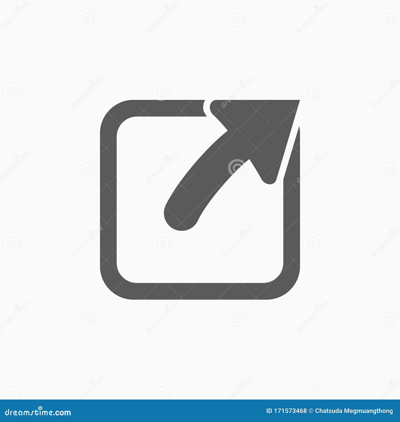 Action Sign Icon, Arrow, Action, Sign, Web Stock Vector - Illustration ...