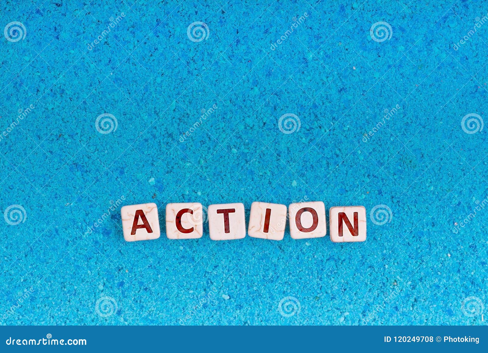 Action word on stone stock photo. Image of education - 120249708