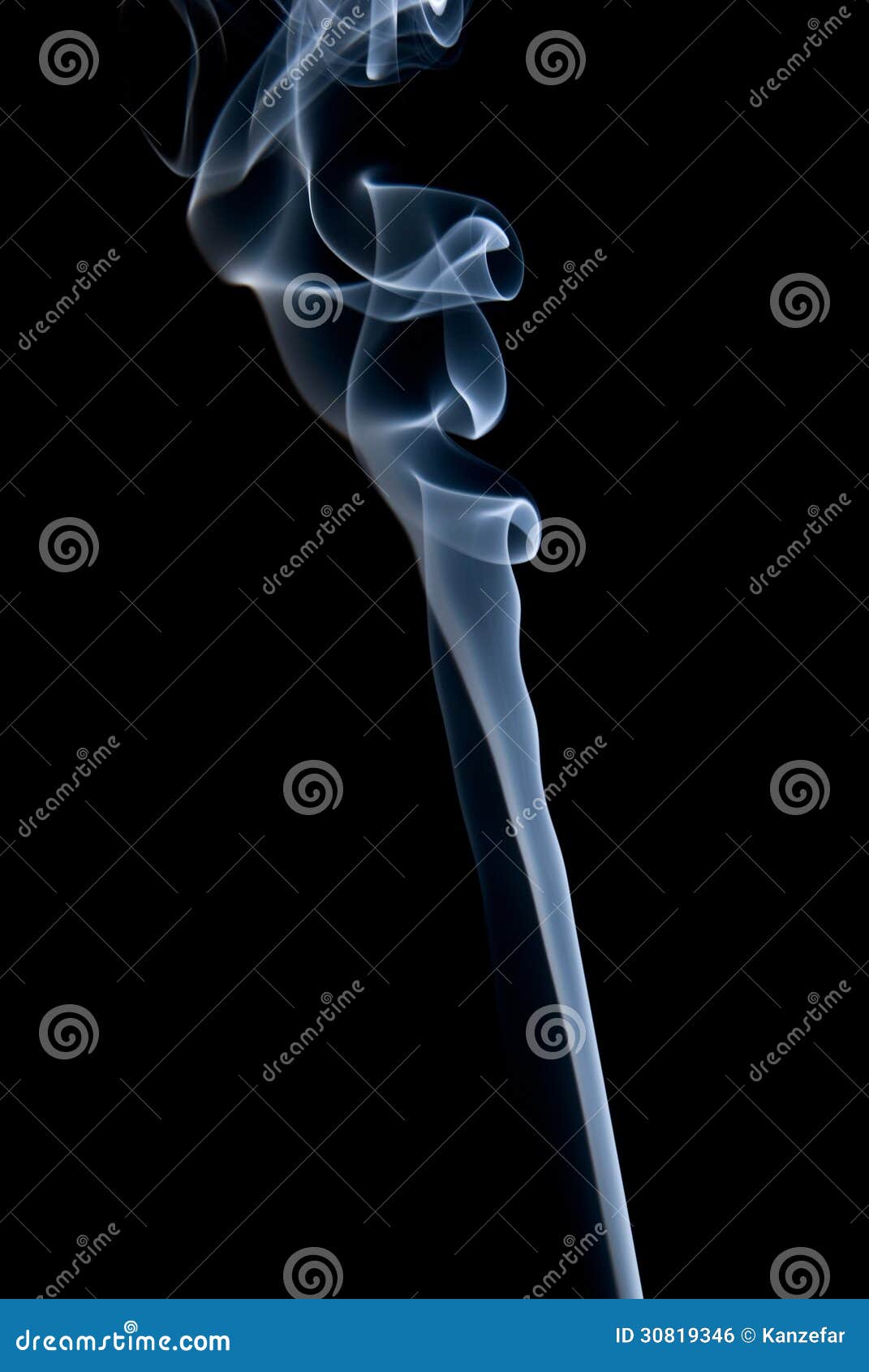 Actions of Aromatic Smoke Sticks Stock Photo - Image of burning, curve ...