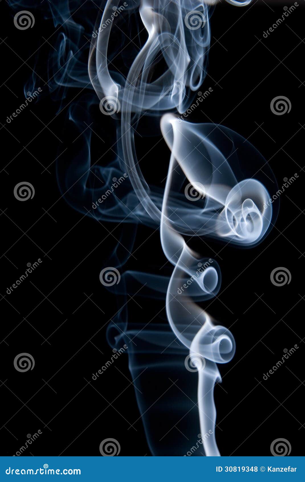 Actions of Aromatic Smoke Sticks Stock Photo - Image of isolated, curve ...