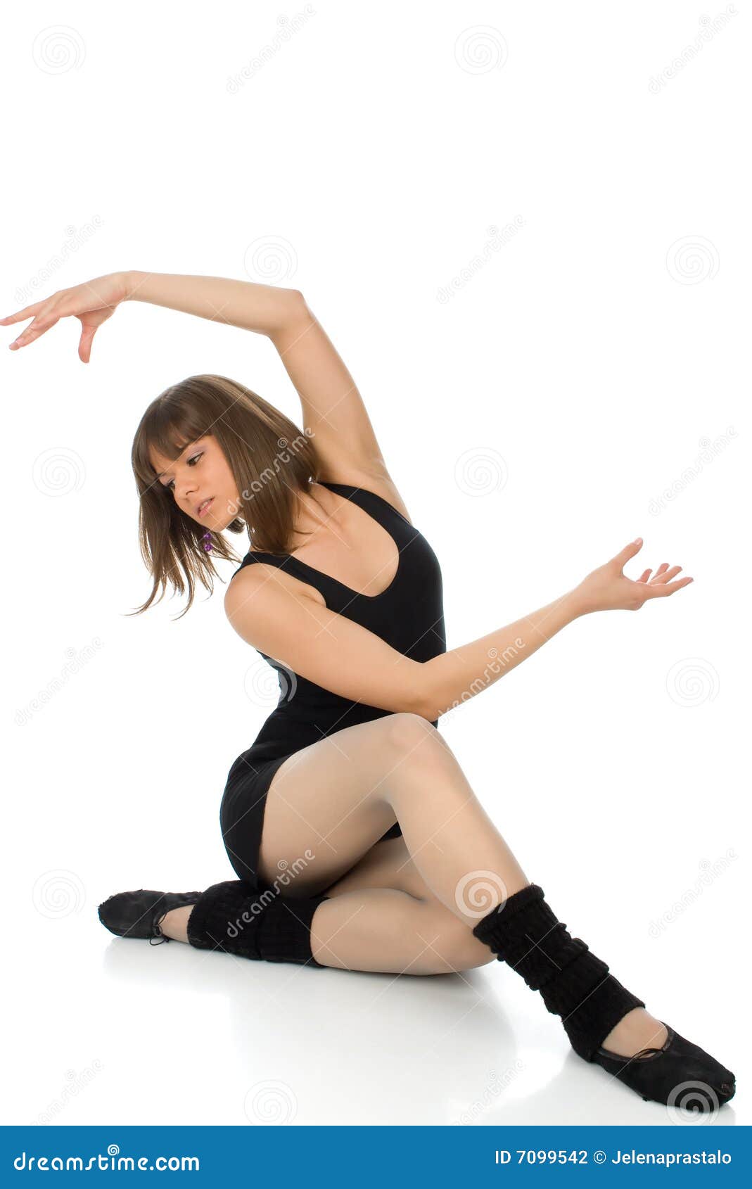 Actitud del ballet foto de archivo. Imagen de actitud - 7099542