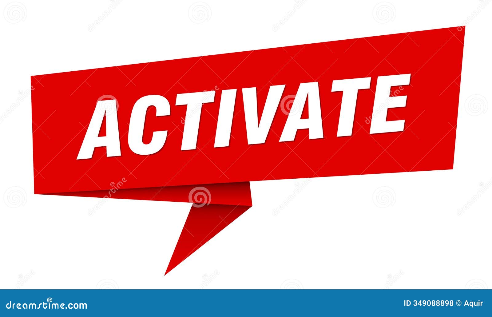 Activate Banner. Activate Speech Bubble, Label, Sticker, Sign Template ...