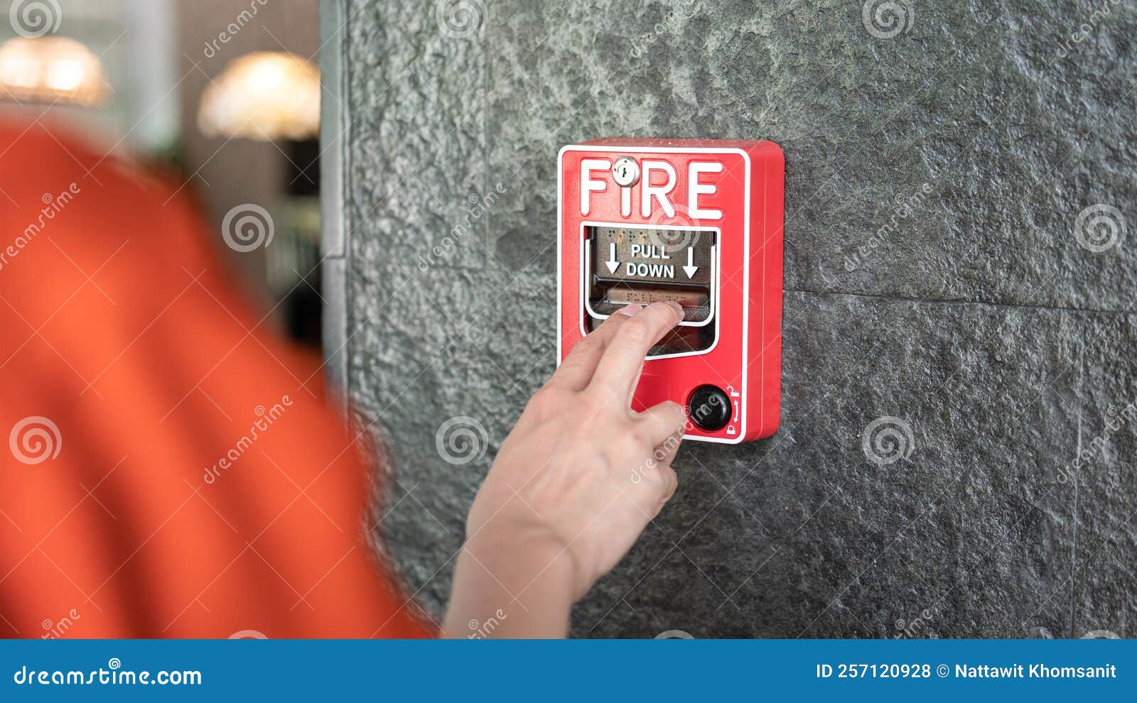 Activate Fire Alarm Trigger Button. Stock Photo - Image of button ... Activate Fire Alarm Trigger Button. Stock Photo - Image of button ...
