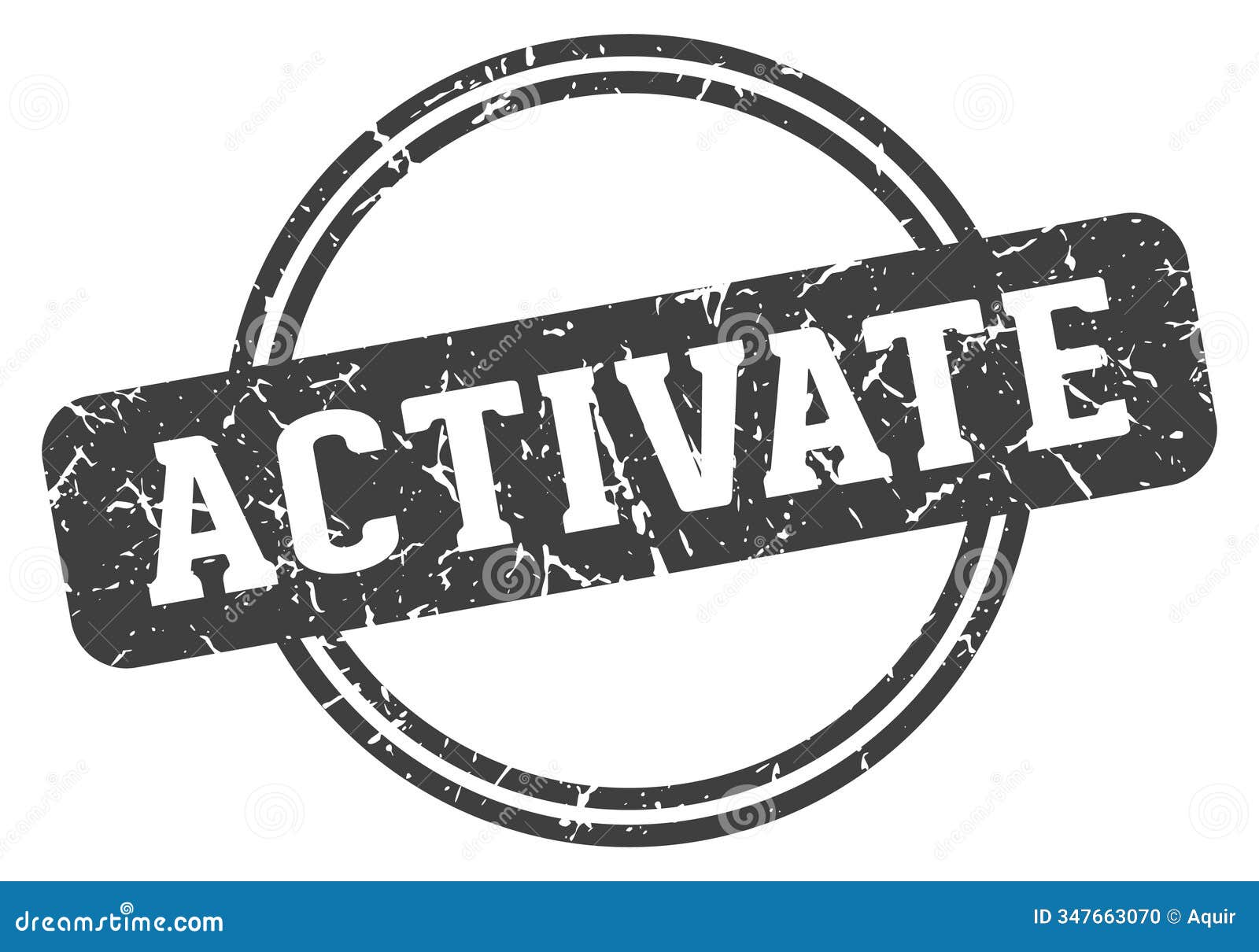 Activate. Activate Round Pink Label Isolated On Transparent Background ...