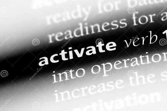 Activate stock image. Image of writing, idea, concept - 114405797