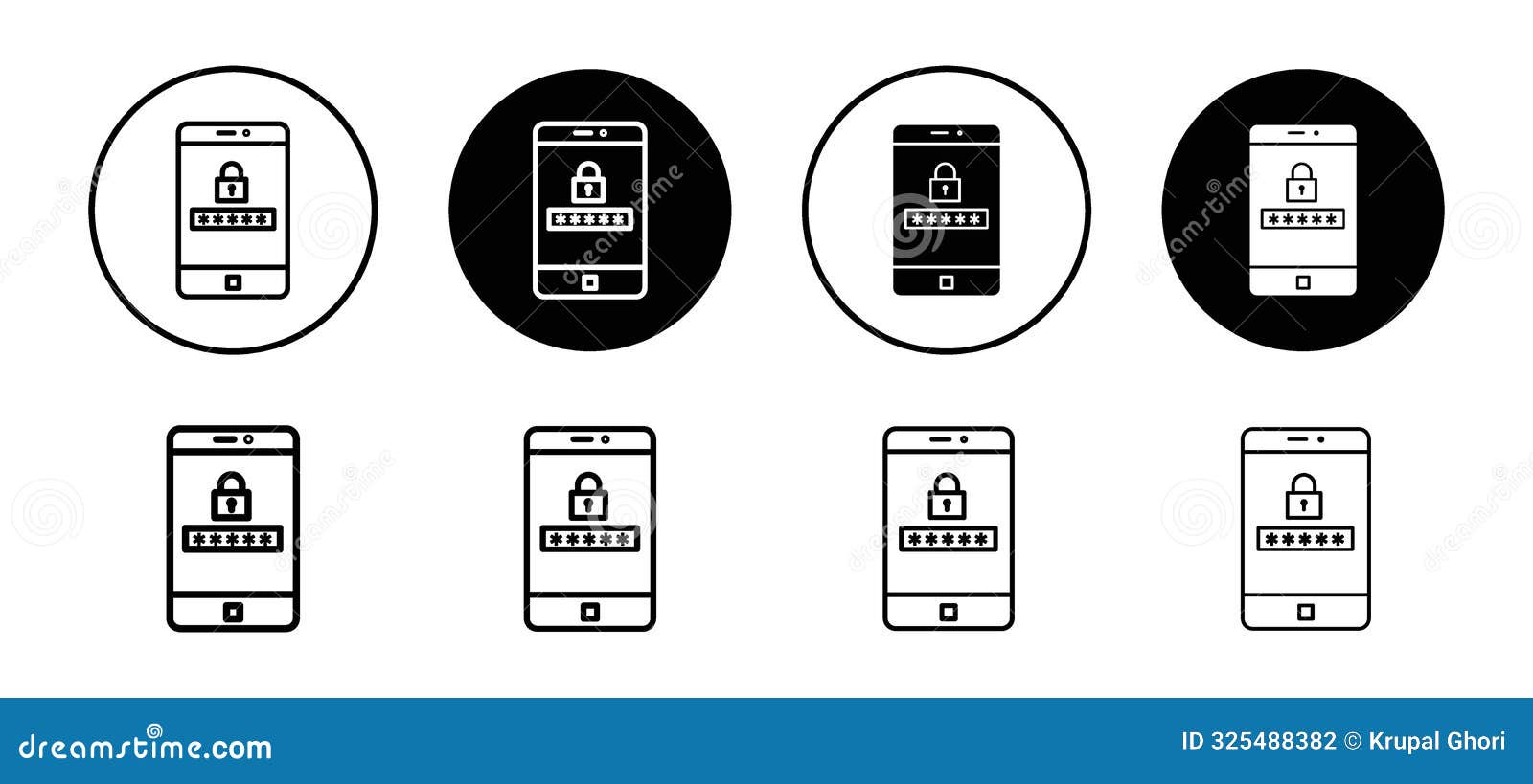 Activation Code Vector Icon Set Collection. Activation Code Outline ...