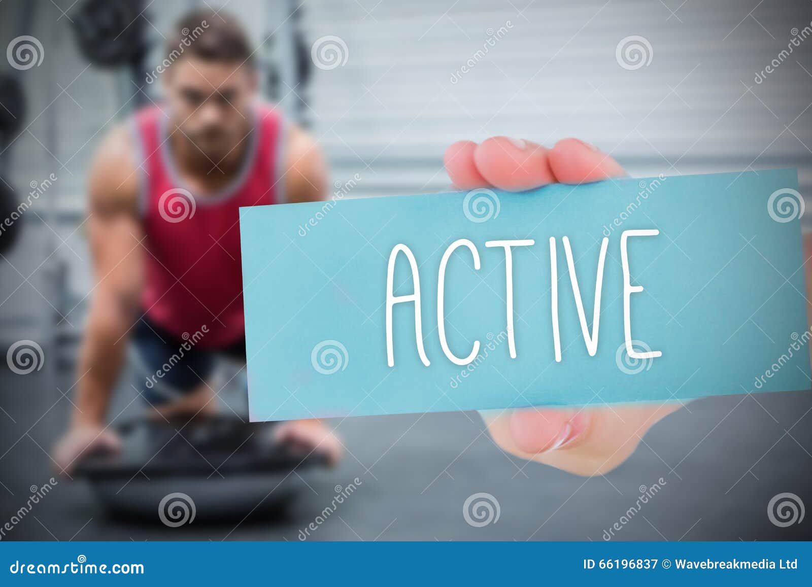 Active Against People Background Stock Image - Image of fitness ...