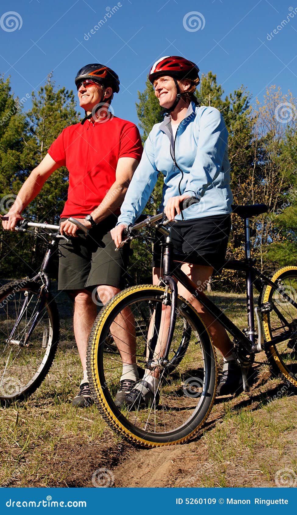 Active Baby Boomers stock image. Image of retirement, riders - 5260109