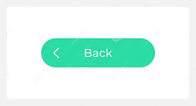 Active Back Button UI Element Template Stock Vector - Illustration of menu, page: 264897674