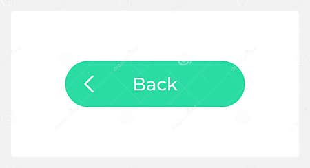 Active Back Button UI Element Template Stock Vector - Illustration of menu, page: 264897674