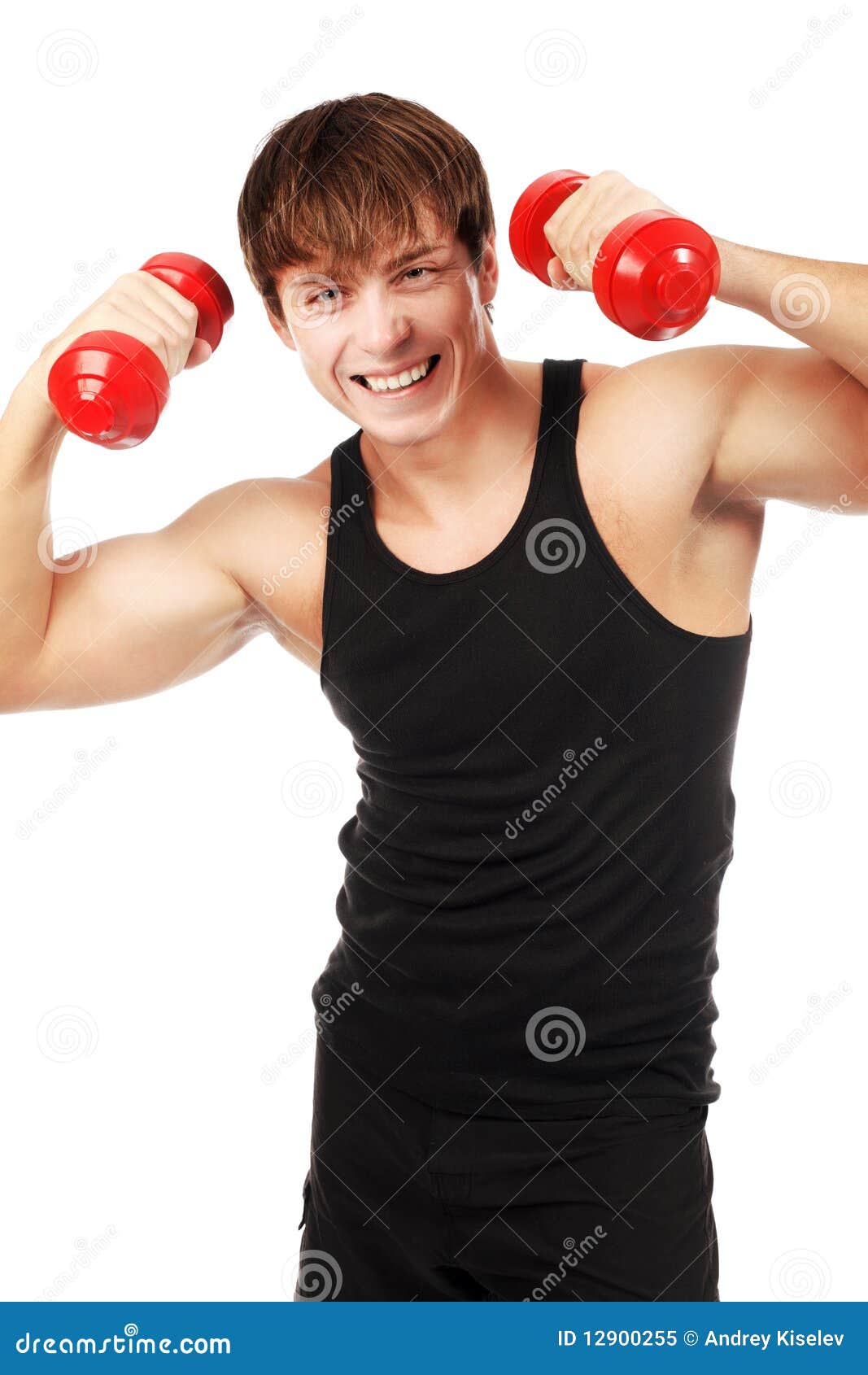 Active boy stock image. Image of athlete, handsome, muscle - 12900255