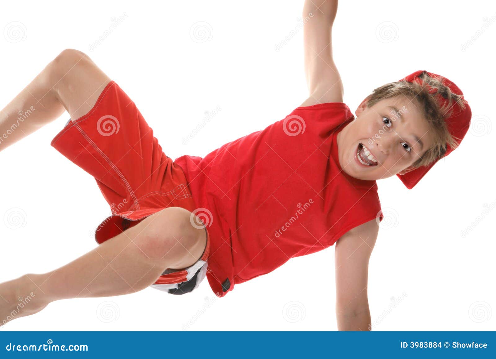 Active boy closeup stock photo. Image of white, background - 3983884